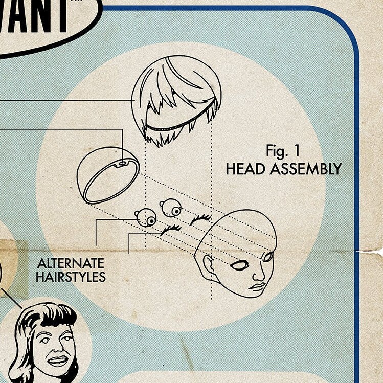 Devo girl U Want Model Assembly Instructions - Etsy