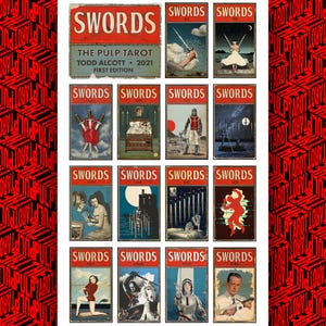 The Pulp Tarot -- Full Tarot Deck! - Etsy