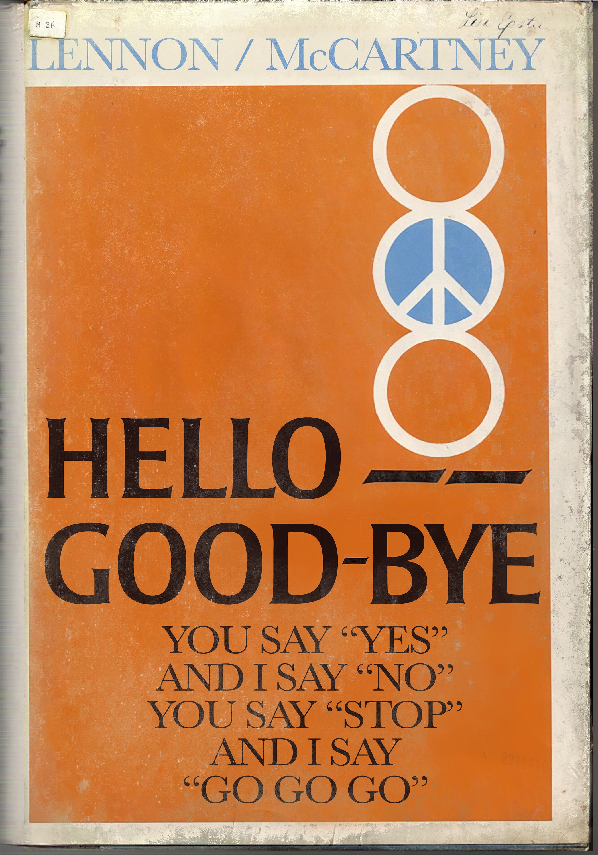 Beatles "hello Goodbye" 1970s Self Help Book Mashup Art Print - Etsy