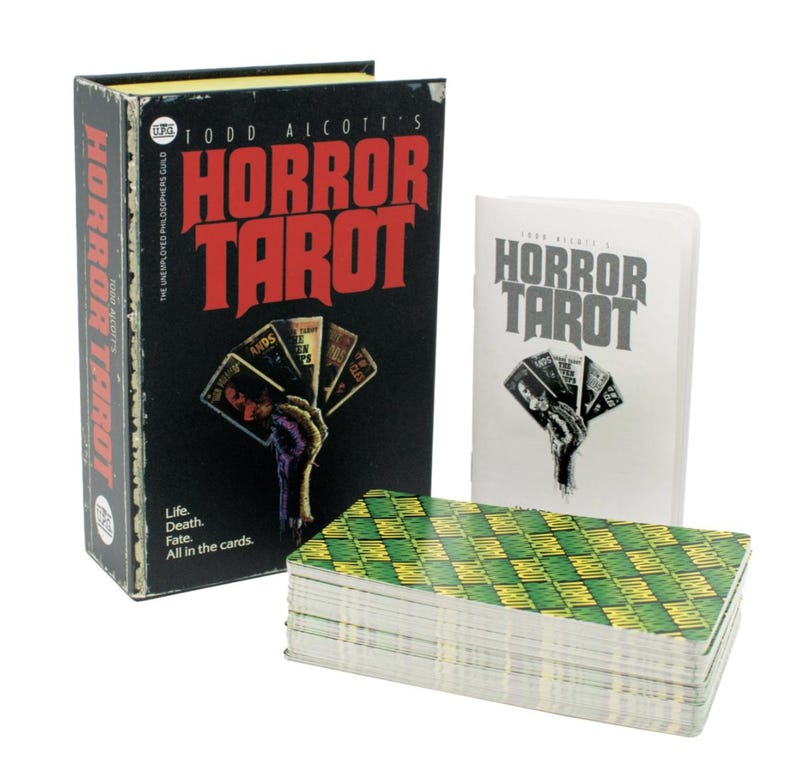Todd Alcott's Horror Tarot -- Complete Tarot Deck With Instruction ...