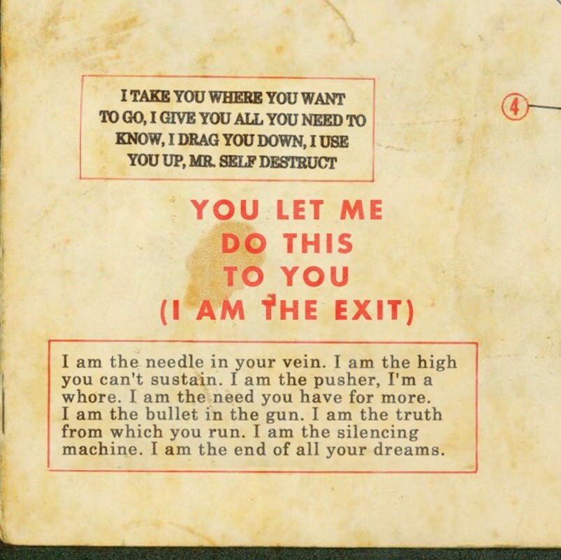 Nine Inch Nails mr. Self-destruct Ideal mr. | Etsy