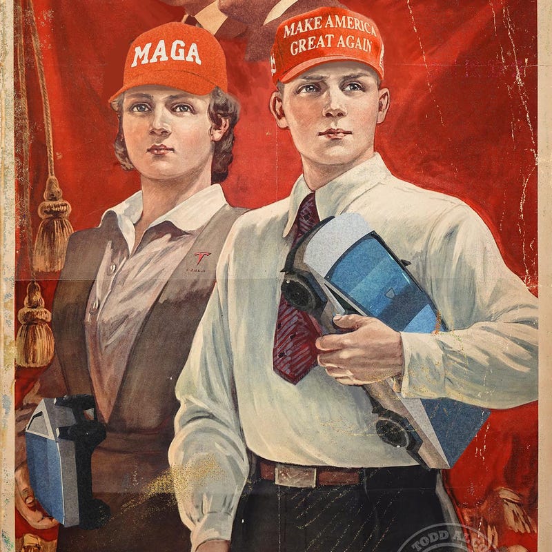 Trump Propaganda Poster - Etsy
