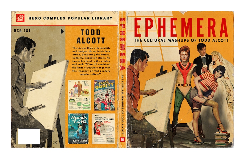 Ephemera: the Cultural Mashups of Todd Alcott Art Book - Etsy