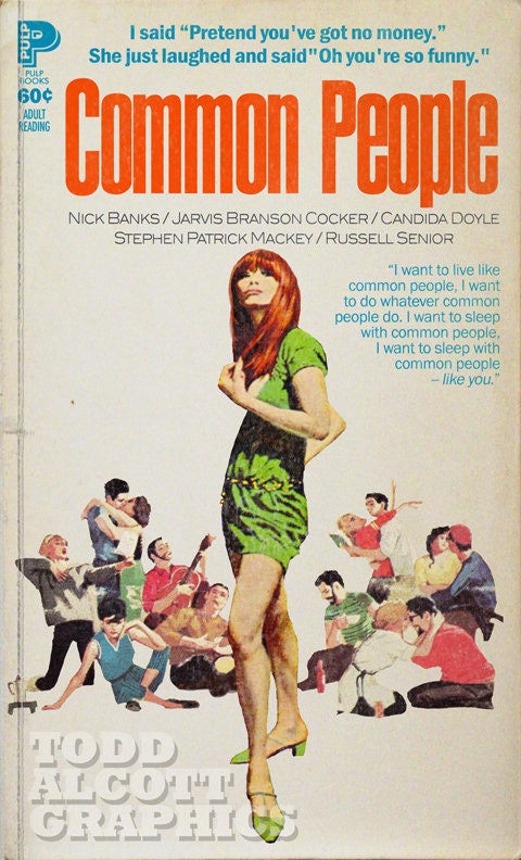 Pulp common People Pulp Novel Paperback Mashup - Etsy