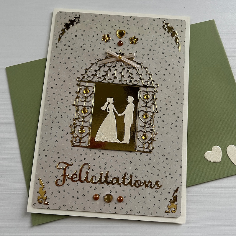 Golden Wedding Cards - Etsy UK