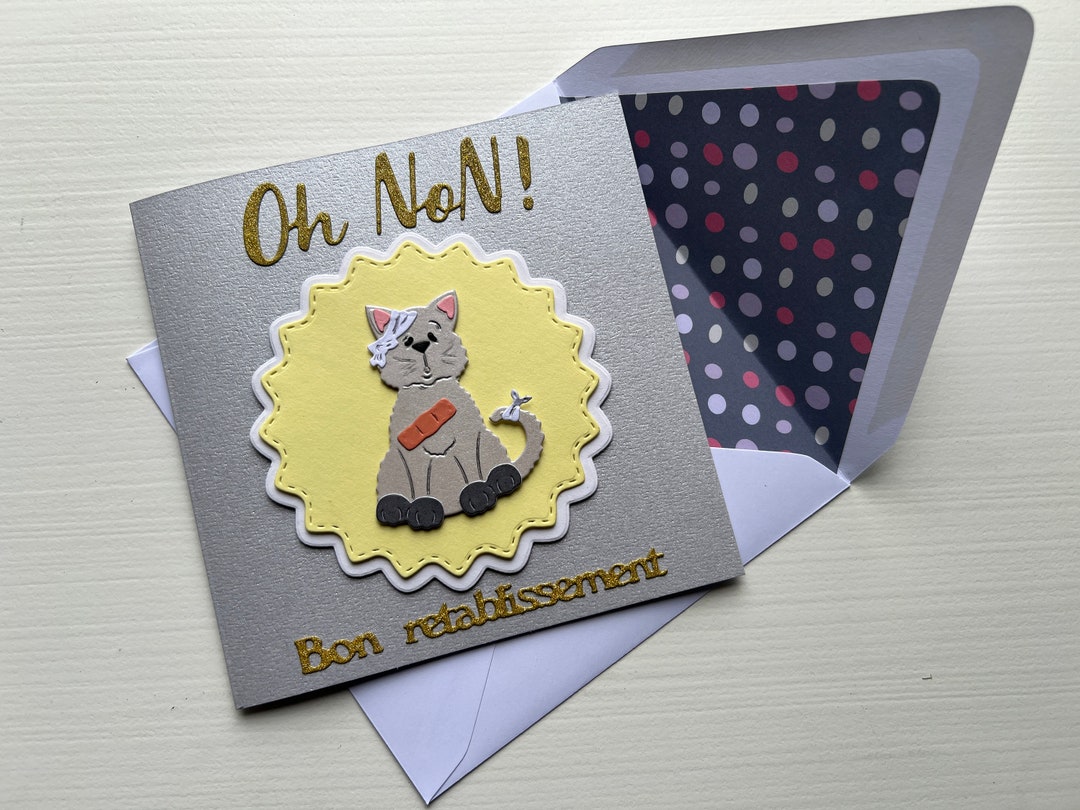Greeting Card, Get Well Card, Convalescence Card, Cure Card, Illness ...