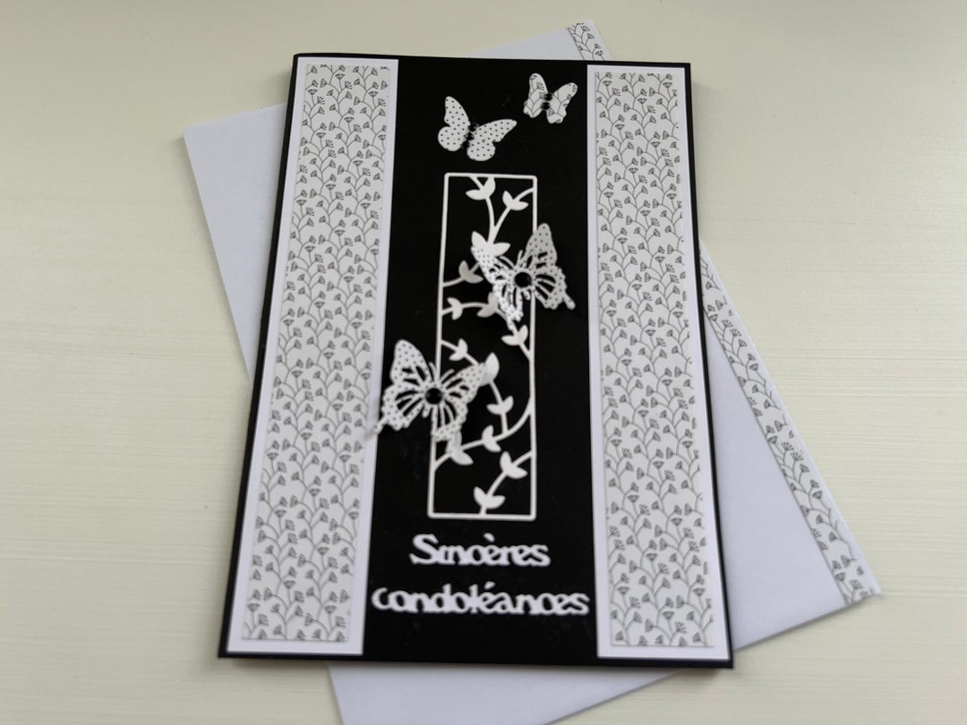 Greeting Card, Condolence Card, Mourning Card, Sadness Card, Comfort ...