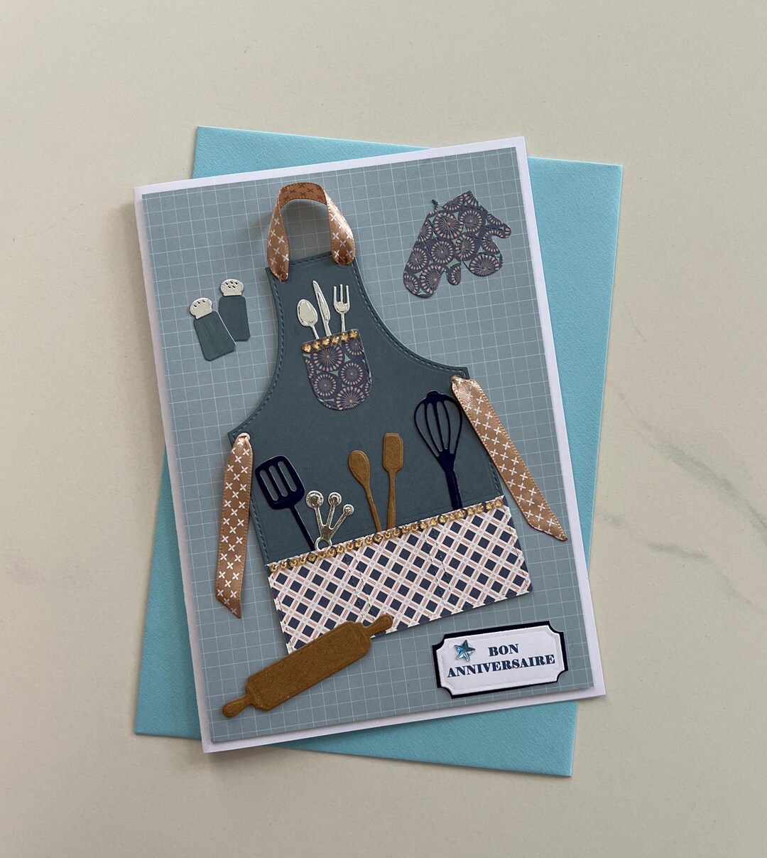 Birthday Card, Greeting Card, Cooking Card, Card for Chef, Pastry, Card ...