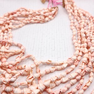 RESORT PINK SHELL Necklace Multiple Layers 30 - Etsy