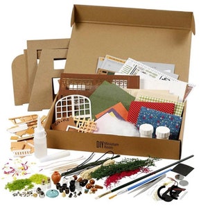 DIY Miniature Room Garden. Model Making. Craft Kit. Make Your Own ...