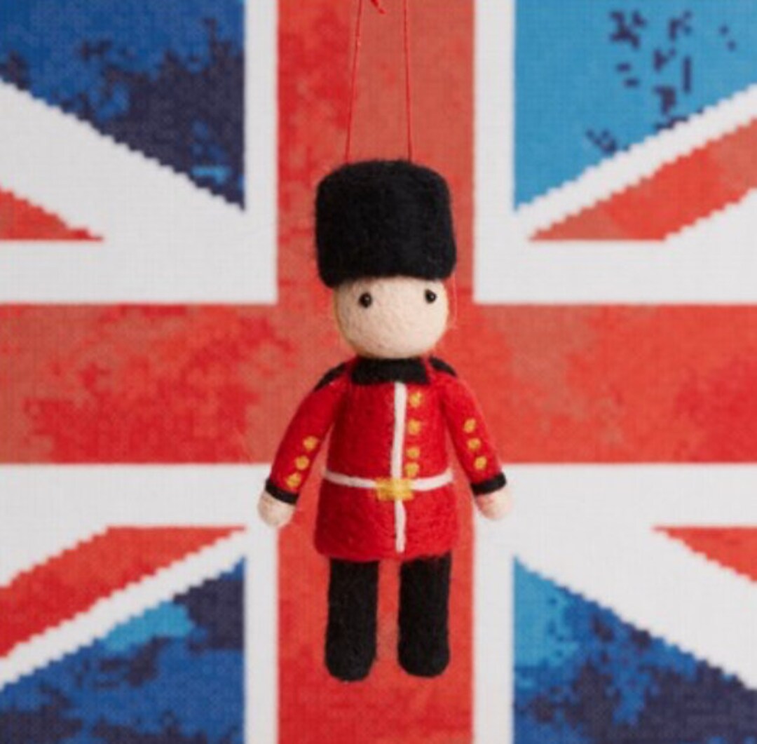 Royal Guard Needle Felting Soldier Craft Kit by Simply Make. Felted ...