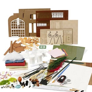 DIY Miniature Room Garden. Model Making. Craft Kit. Make Your Own ...
