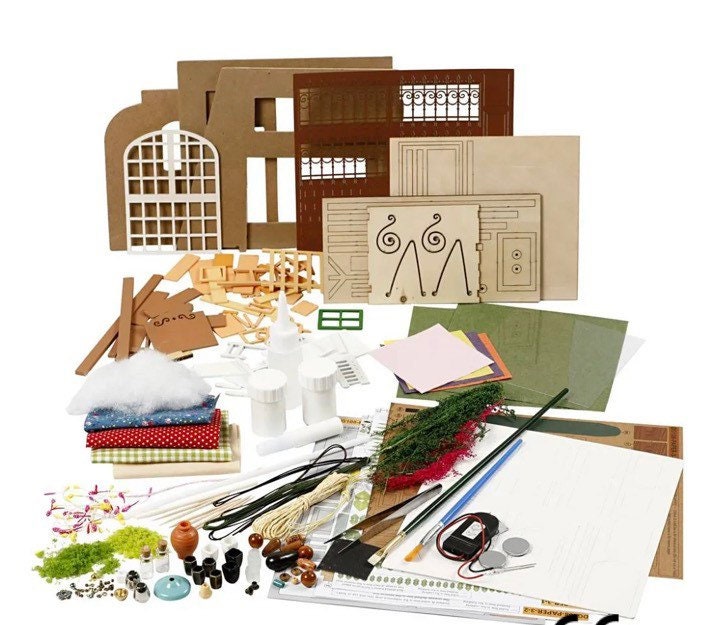 DIY Miniature Room Garden. Model Making. Craft Kit. Make Your - Etsy