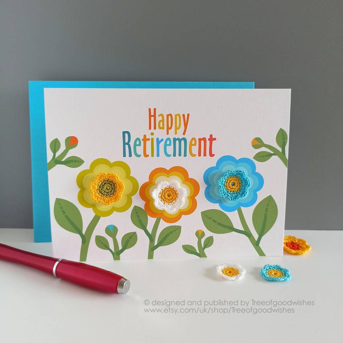 Happy Retirement Card for Women Retirement Card Handmade | Etsy