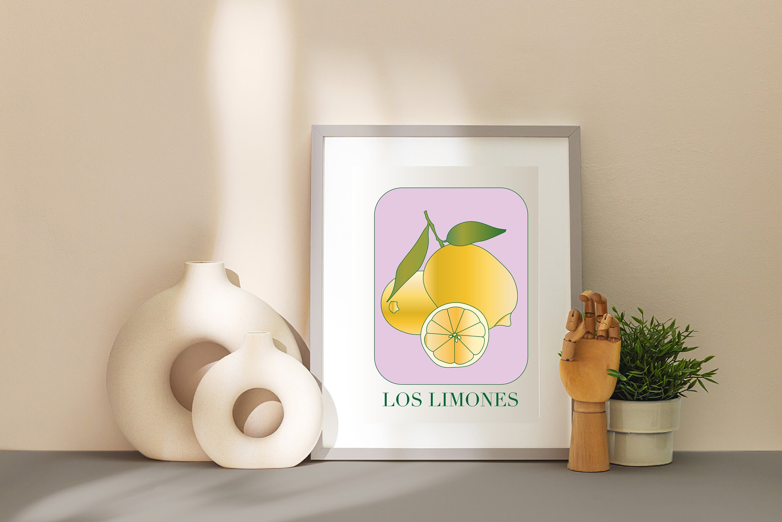 Set of Two Posters |coffee Maker Poster| Lemon Poster| Instant Download ...