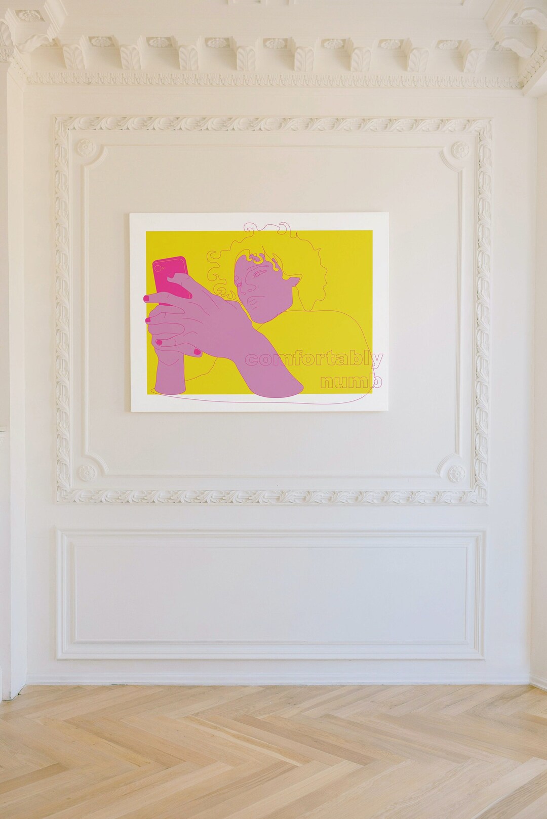 Modern Wall Art, Comfortably Numb Poster, Stylish Printable Art ...