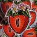 Glitter Strawberry Sticker - Etsy