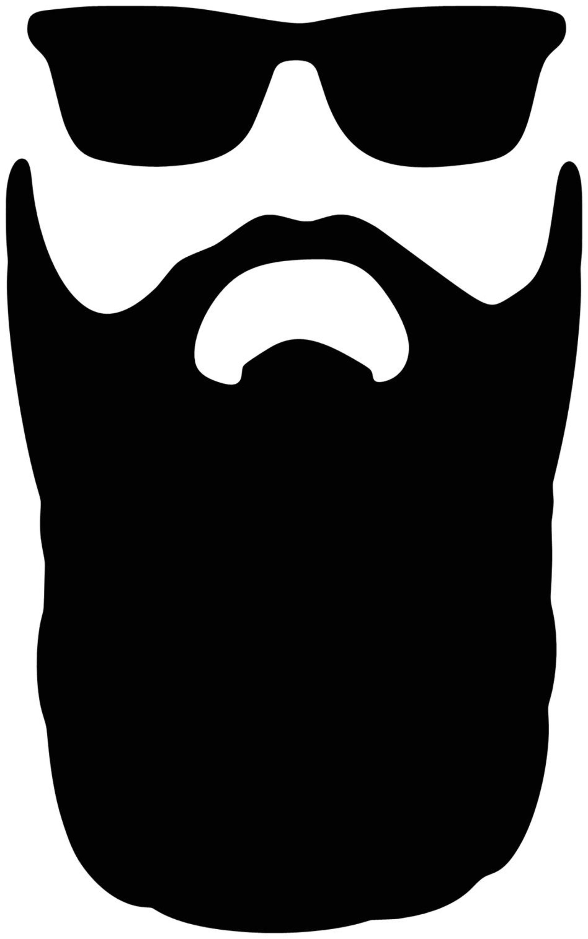 Beard Vinyl Decal Beard Decal Beard Club Sticker Gifts for - Etsy