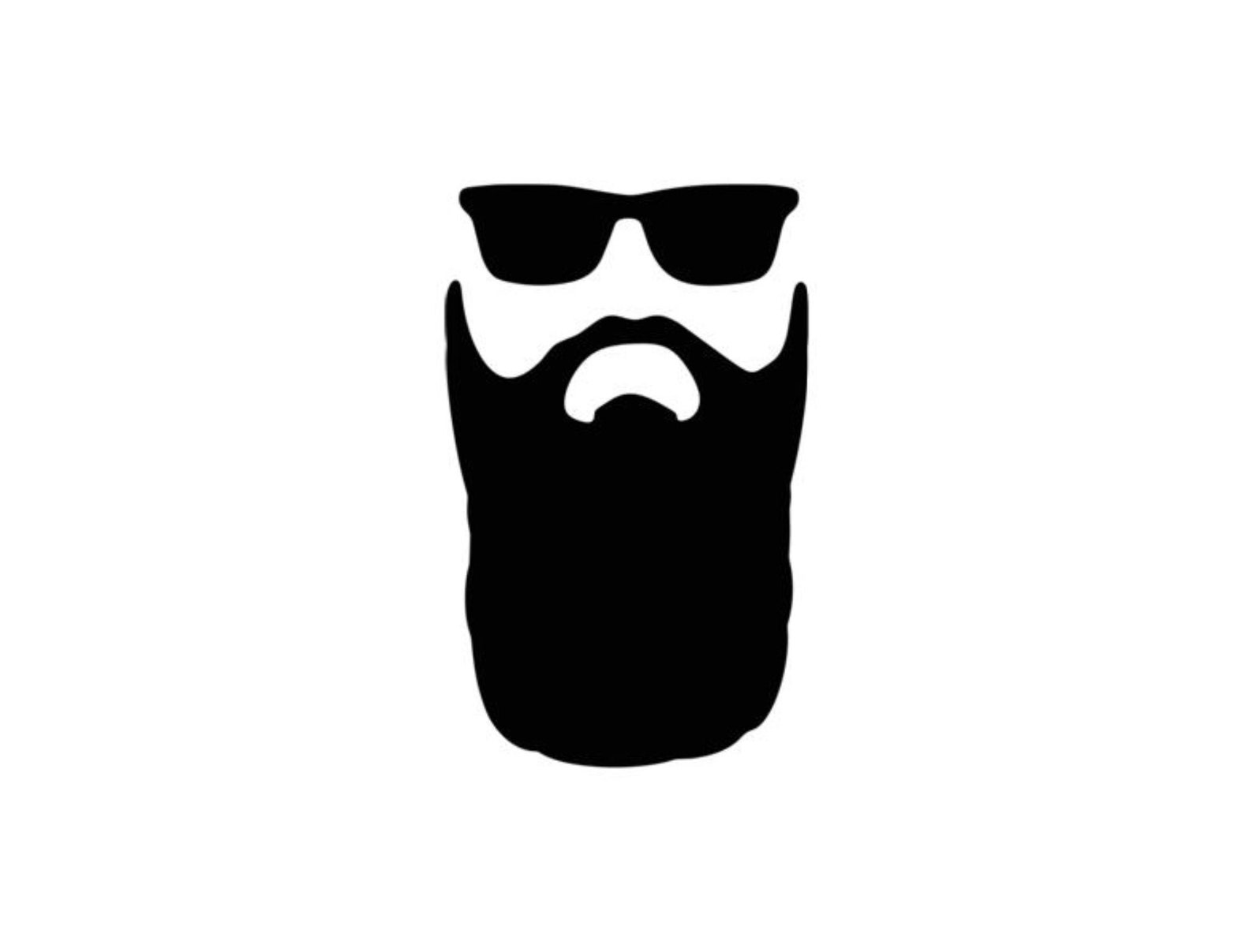 Beard Vinyl Decal Beard Decal Beard Club Sticker Gifts for - Etsy