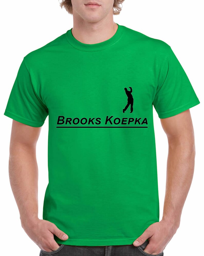 Brooks Koepka Golf Logo T-shirt Free Shipping - Etsy