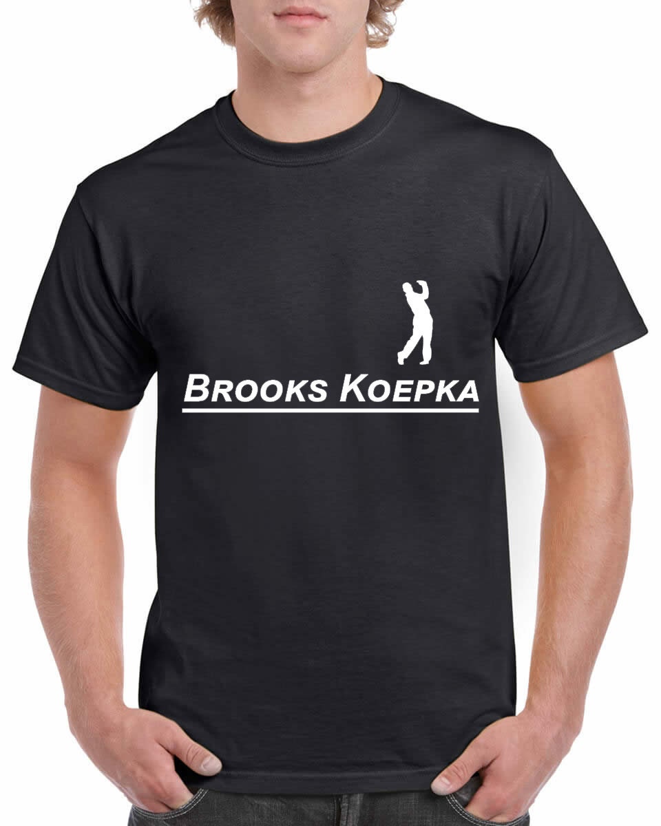 Brooks Koepka Golf Logo T-shirt Free Shipping - Etsy