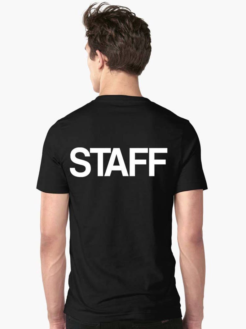 Staff Logo T-shirt - Etsy
