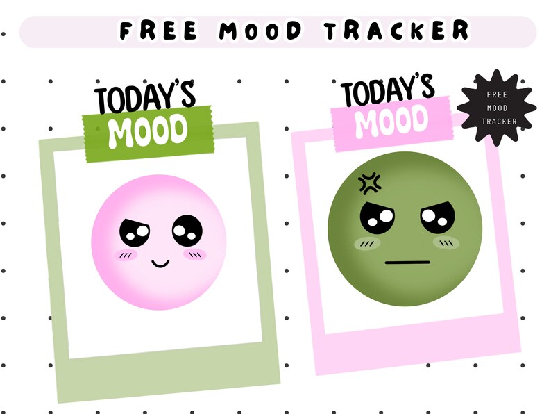 Digital Mood Tracker Stickers Goodnotes Sticker Book for Digital ...