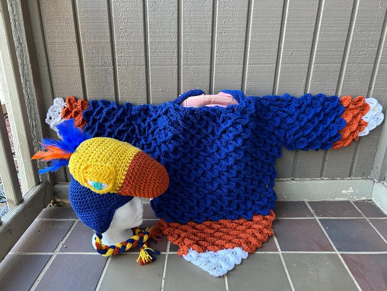 Micro Raptor, Prehistoric Hat, Microraptor Backpack Attachment ...
