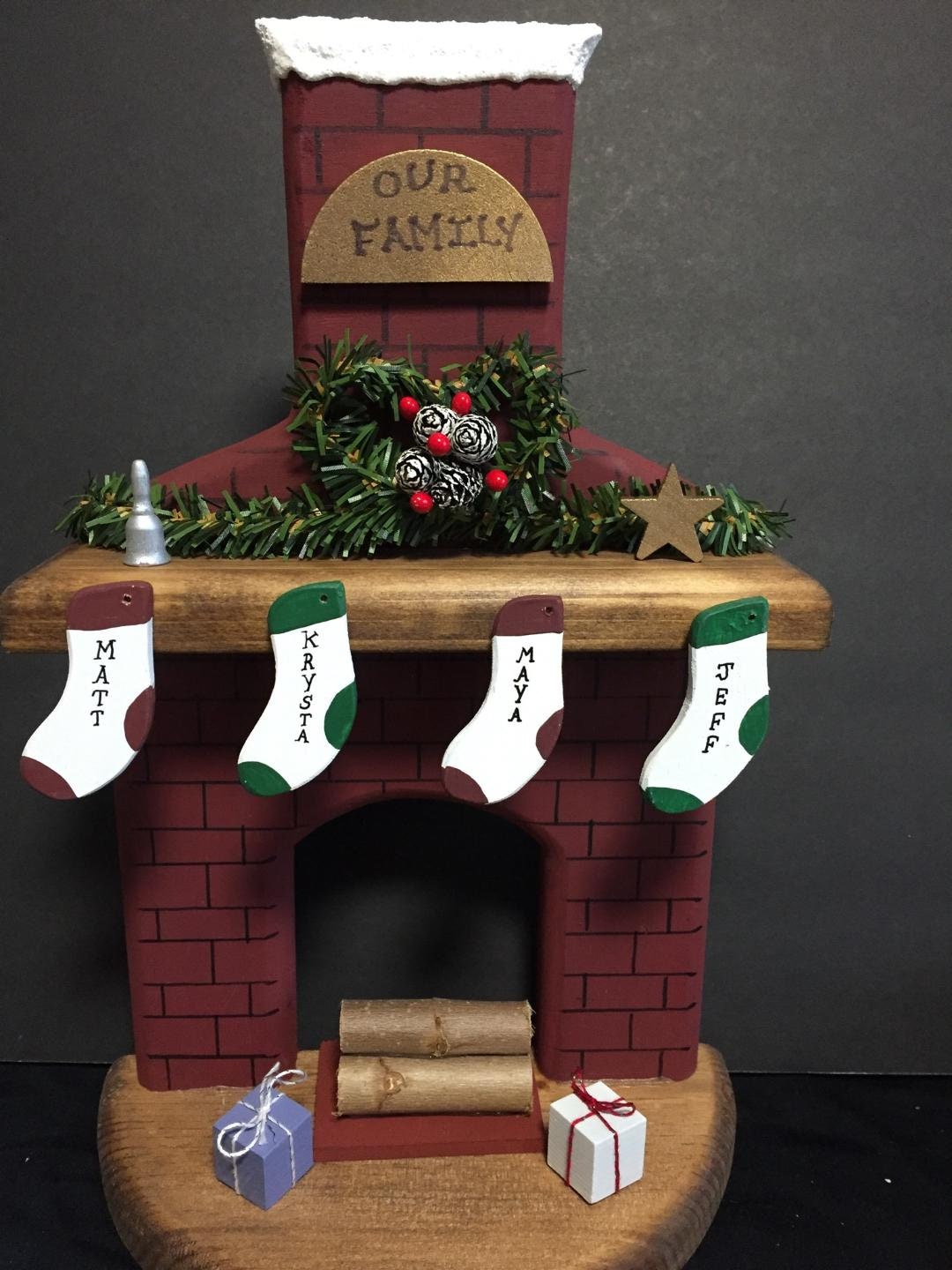 Our Family Fireplace - Etsy