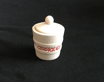 Mini Cookie Jar | Etsy