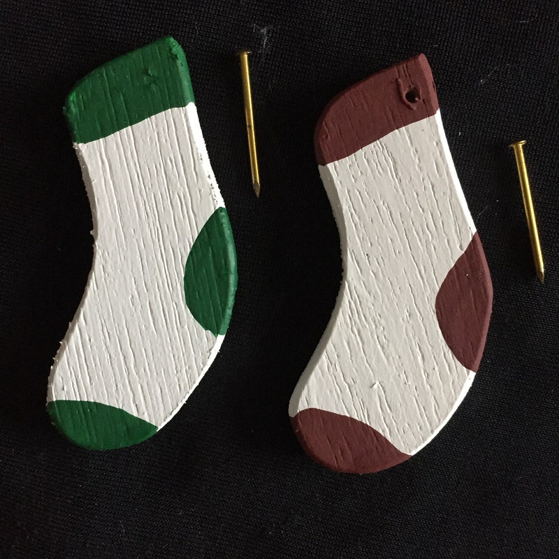 Wooden Stocking Monograms - Etsy
