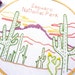 Saguaro National Park Hand Embroidery Pattern PDF Download, Southwest ...