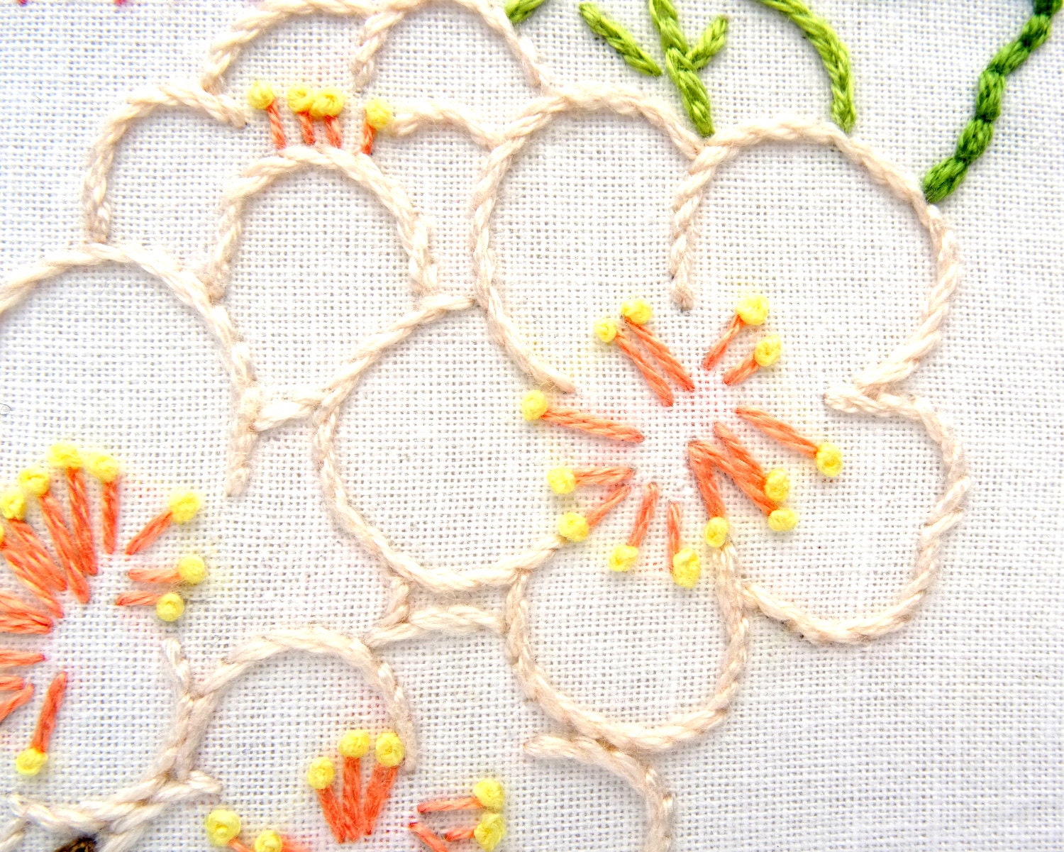 Apple Blossom Hand Embroidery Pattern PDF Download, Arkansas State ...