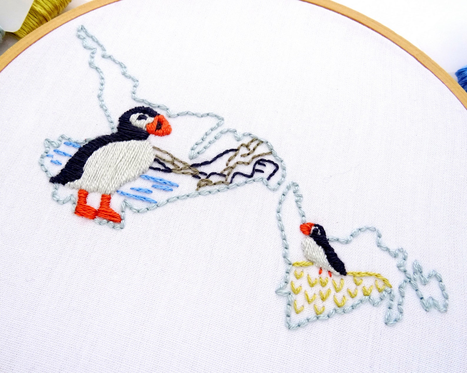 Newfoundland & Labrador Hand Embroidery Pattern Canada | Etsy