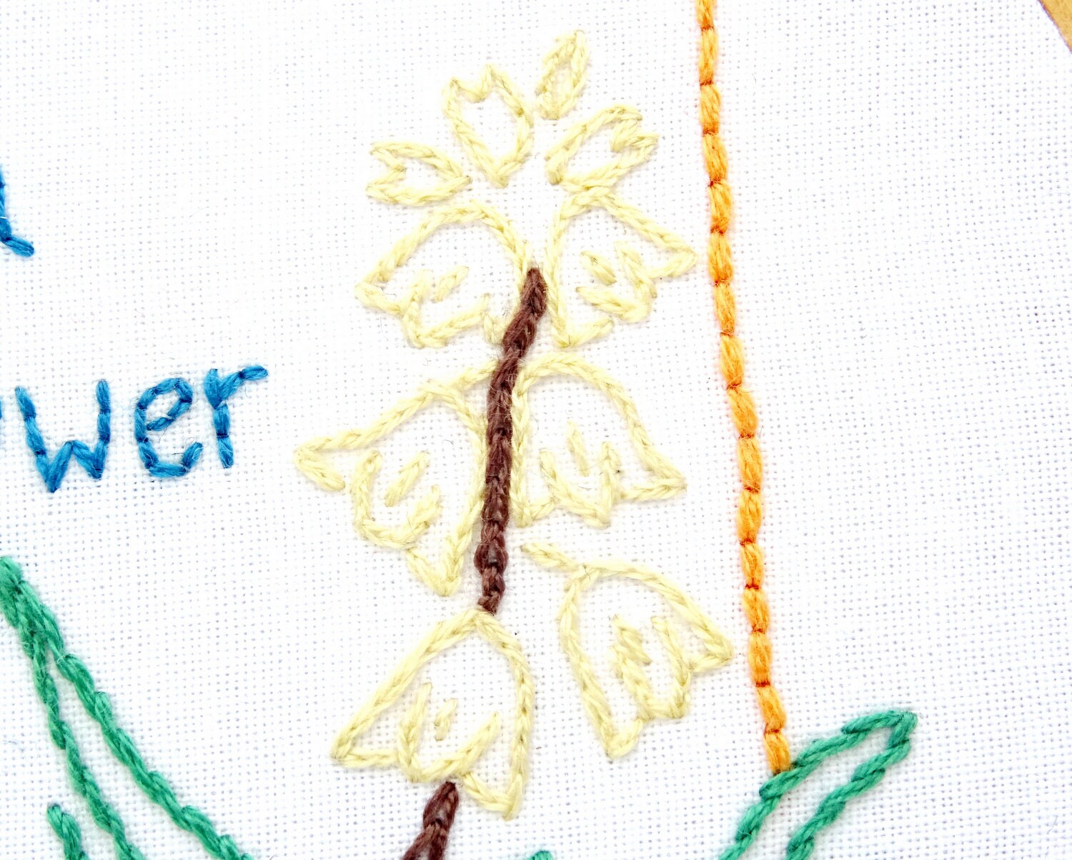 New Mexico State Flower Hand Embroidery Pattern PDF, Yucca Design - Etsy