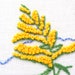 Goldenrod Flower Hand Embroidery Pattern PDF Download, Kentucky Flower ...