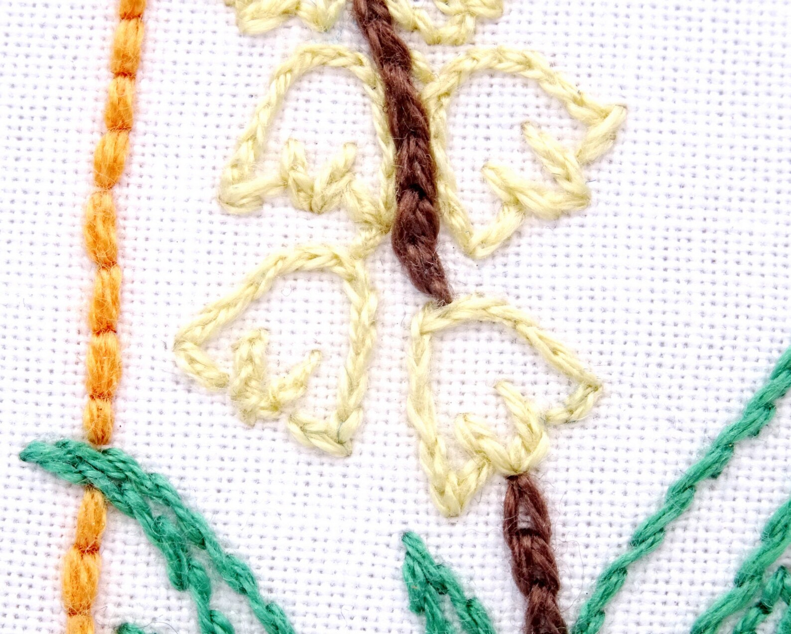 New Mexico State Flower Hand Embroidery Pattern PDF, Yucca Design - Etsy