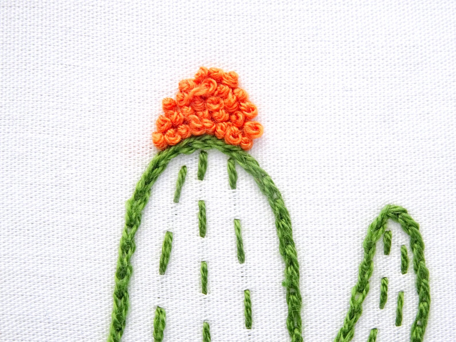 Cactus Trio Hand Embroidery Pattern PDF Design for Beginners | Etsy