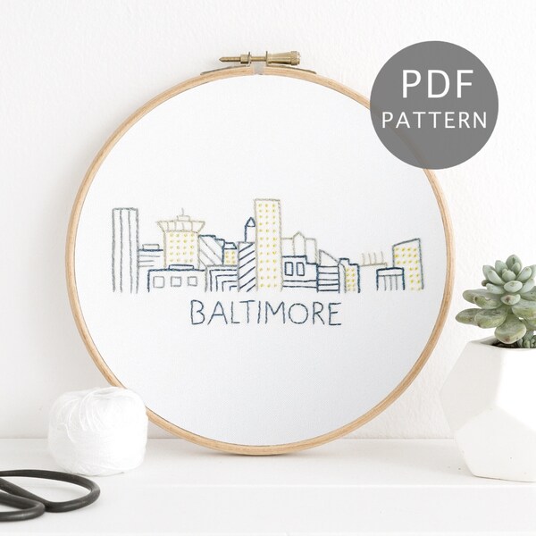 Baltimore Embroidery - Etsy