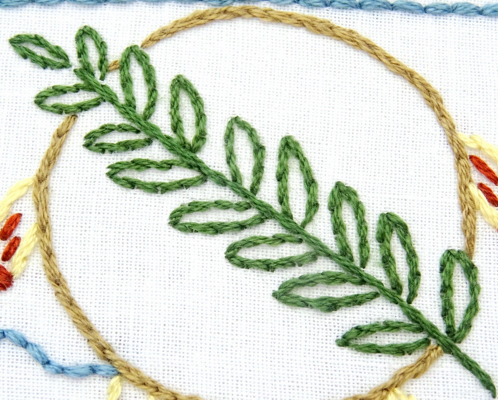 Oklahoma Shield Hand Embroidery Pattern PDF: Digital Download | Etsy