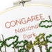 Congaree National Park Hand Embroidery Pattern, South Carolina Forest ...