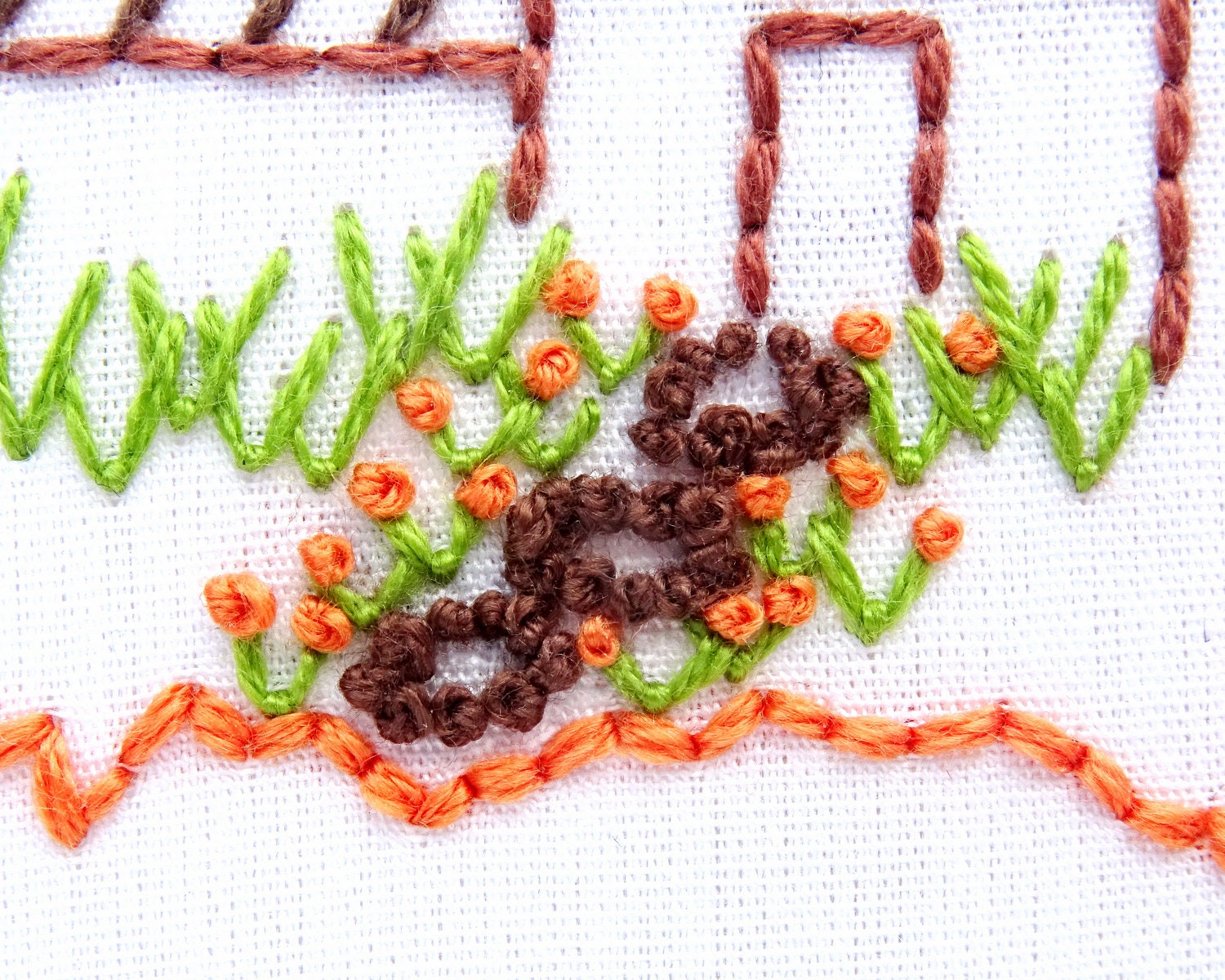 Oklahoma Farm Hand Embroidery Pattern PDF Download Windmill - Etsy