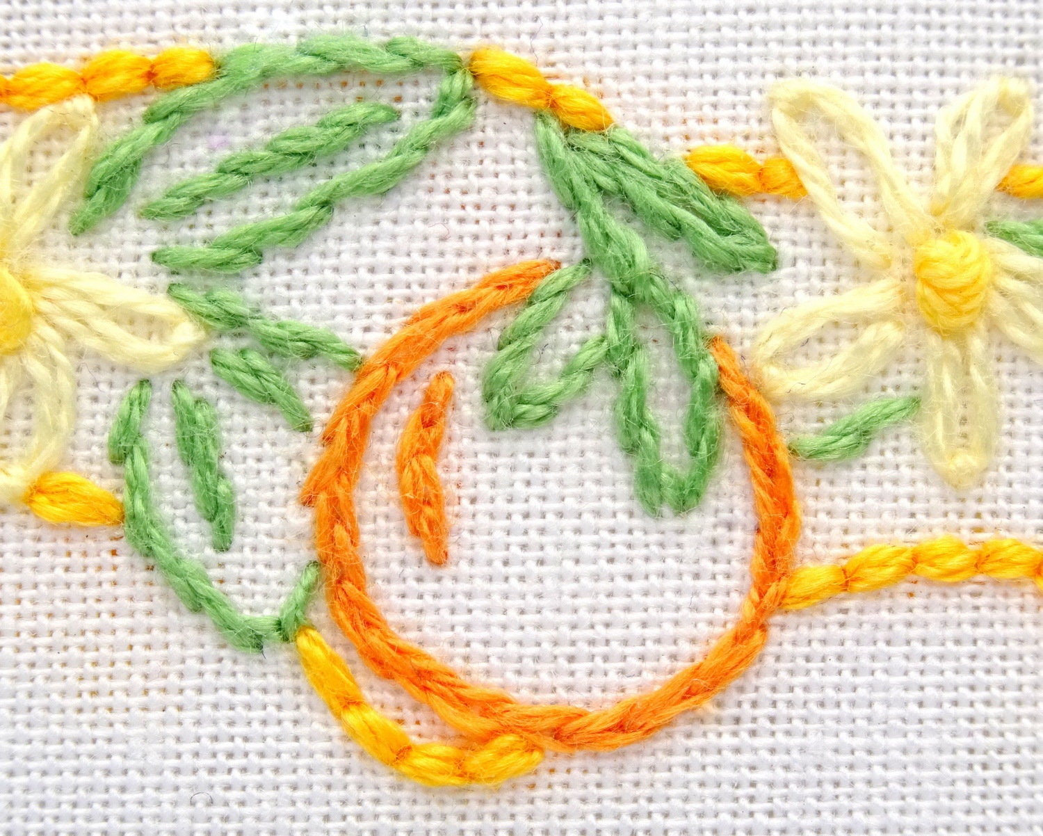 Orange Blossom Hand Embroidery Pattern PDF Embroidery Design | Etsy