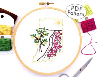 Indiana Embroidery | Etsy