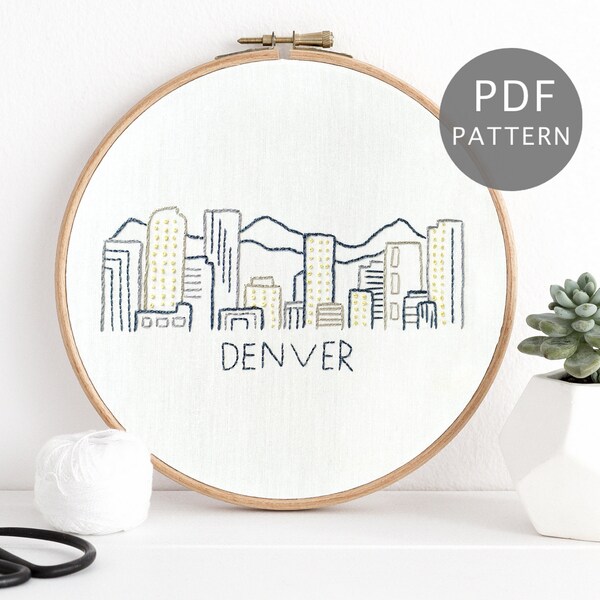 Denver Cross Stitch - Etsy