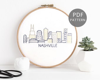 Nashville Pattern | Etsy