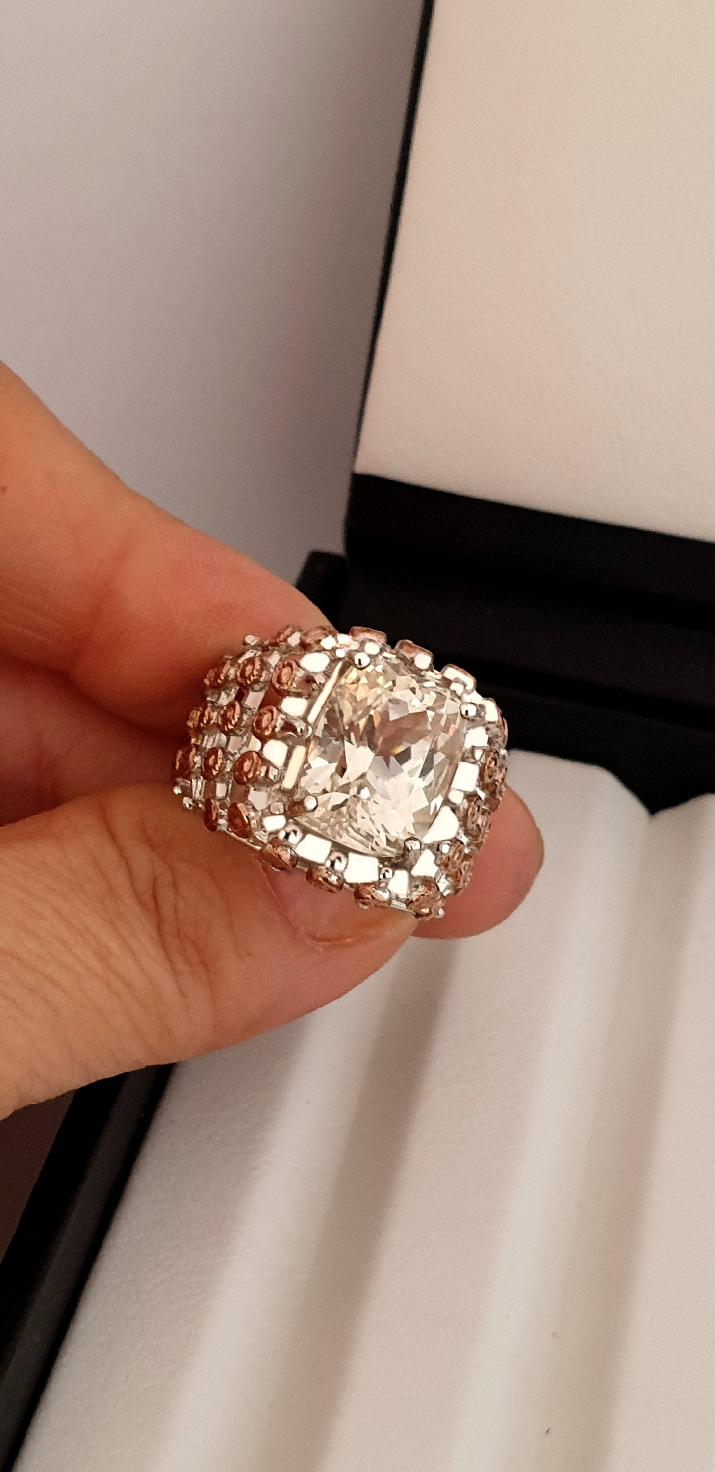 Beautiful Elegant Big Ring Fabulous Contact Eyebeautiful | Etsy