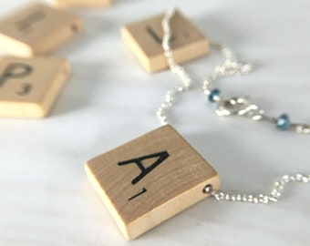 Scrabble Tile Charm | Etsy