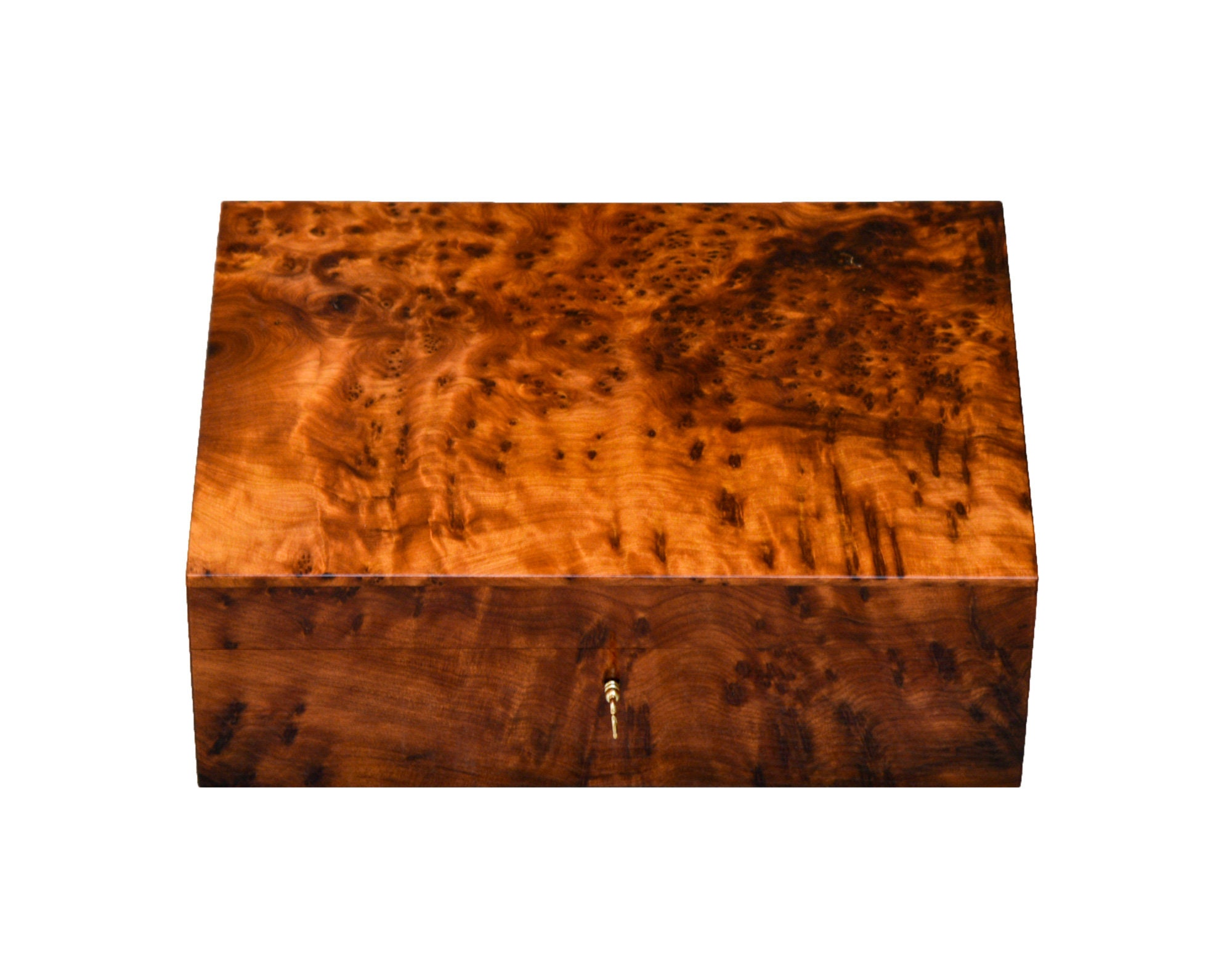 Keepsake box wood burl wooden keepsake box for men Solid | Etsy