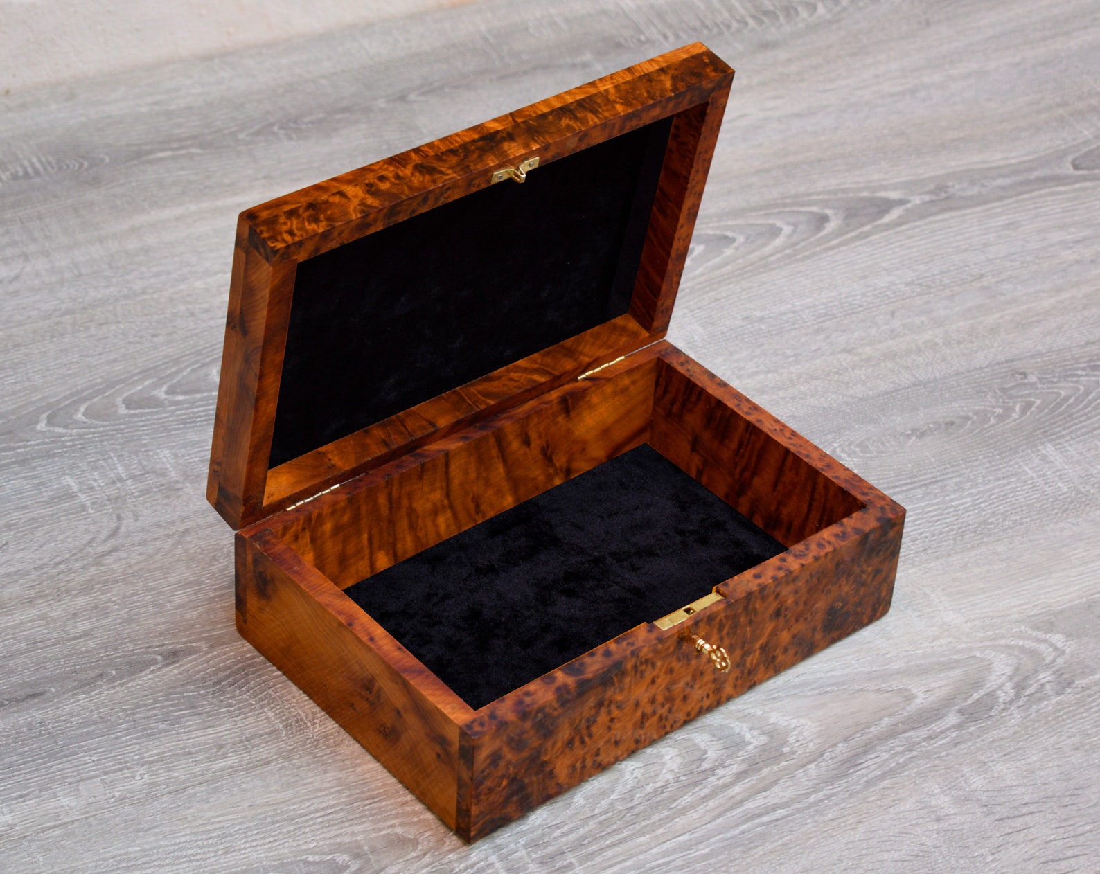 Wood Keepsake Box - Wooden Keepsake Box Engraved - 10"x6" Solid Wood ...